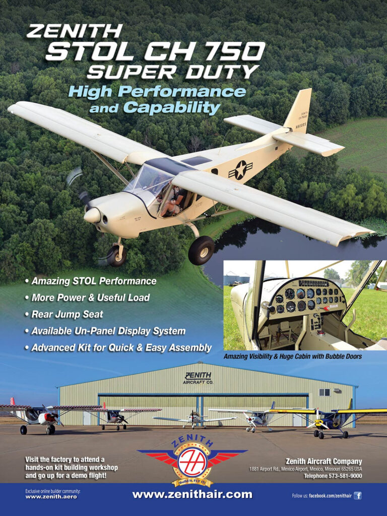 Building the STOL CH 750 SD - Zenith Aircraft Company