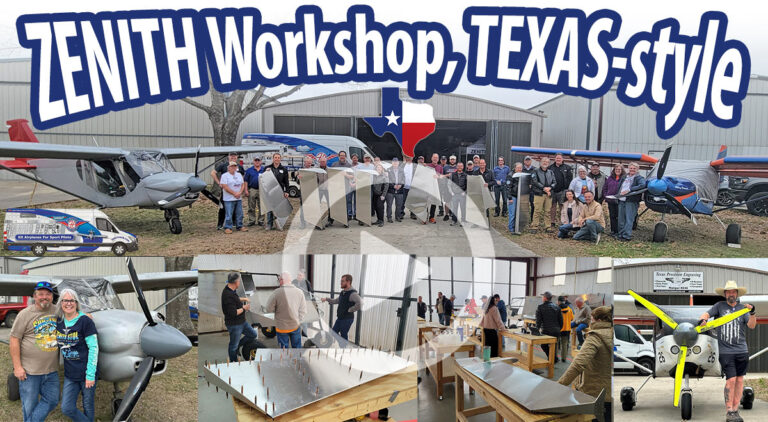 Zenith Aircraft road trip to Texas: kit deliveries, workshop class and ...